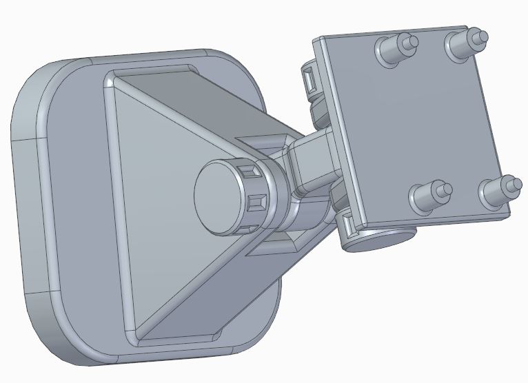 Pi Cameramount von dakalti | Kostenloses STL-Modell herunterladen ...