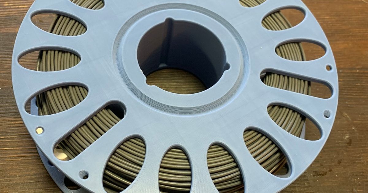 Push Plastic Master Spool by TperroneDesign | Download free STL model ...