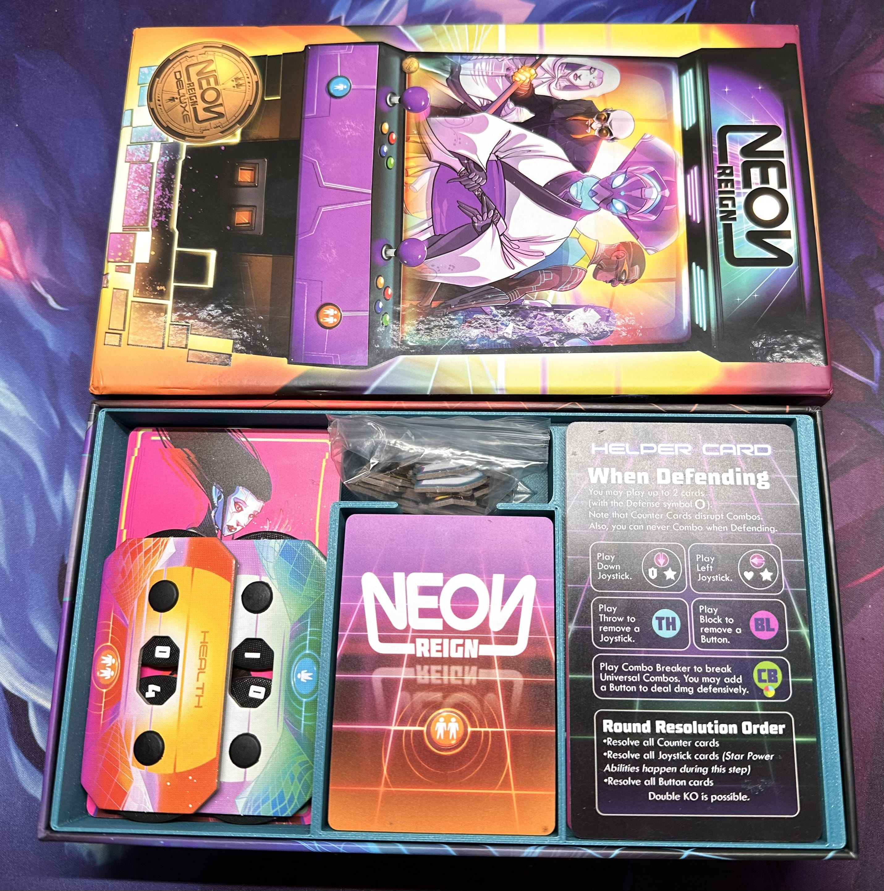 Neon Reign - insert by Hejki | Download free STL model | Printables.com