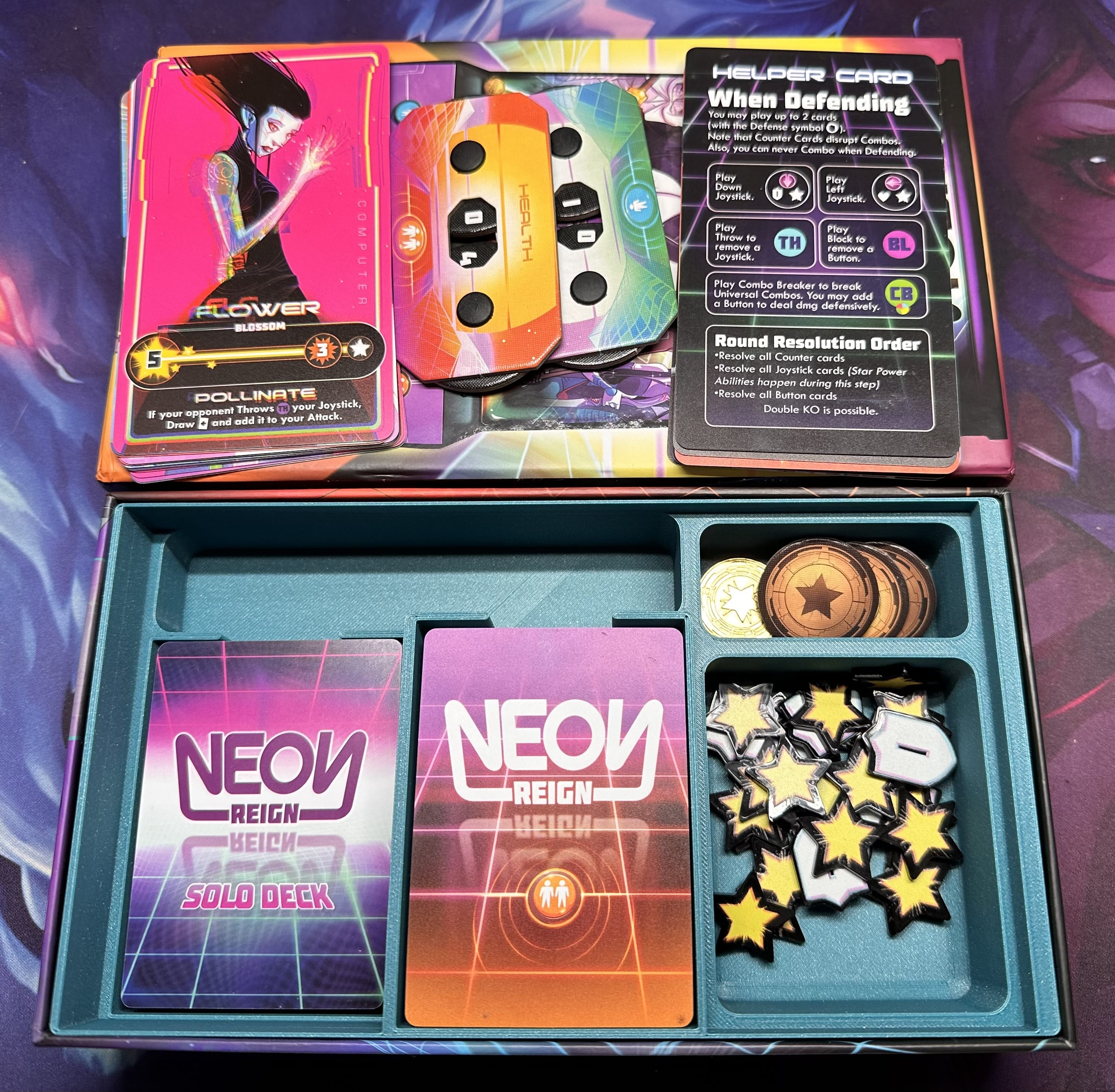 Neon Reign - insert by Hejki | Download free STL model | Printables.com