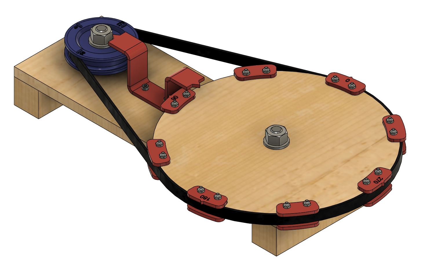Model of a belt pulley system por Lukaskun | Descargar modelo STL ...