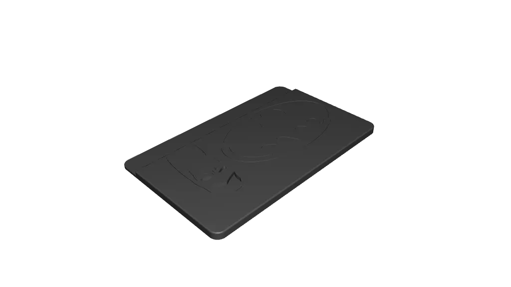 Batman Mask-Style ID Card Case by Petilolz | Download free STL model ...