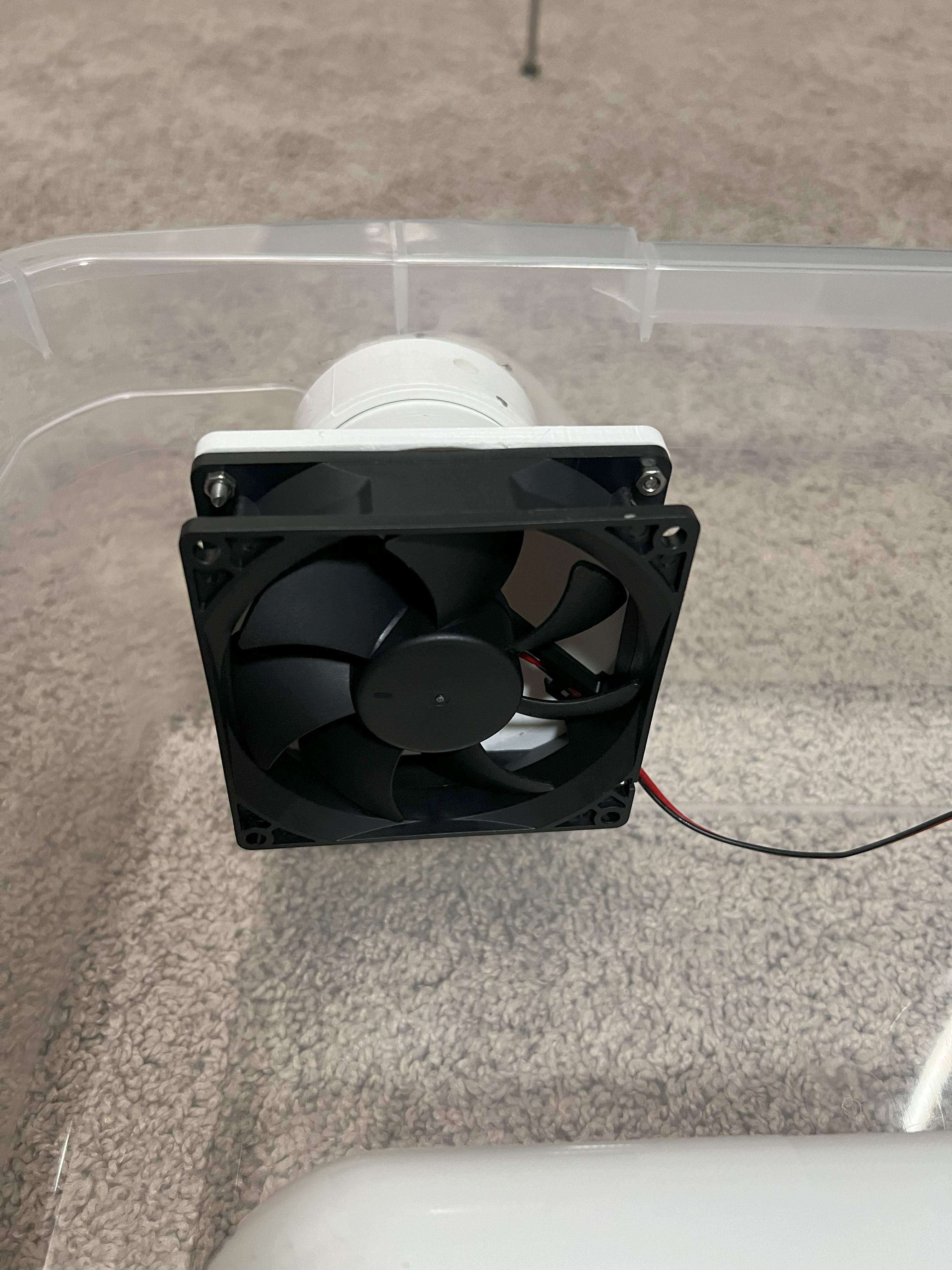 2IN PVC to 90MM Fan Adapter by The Scientific Hobbyist | Download free ...