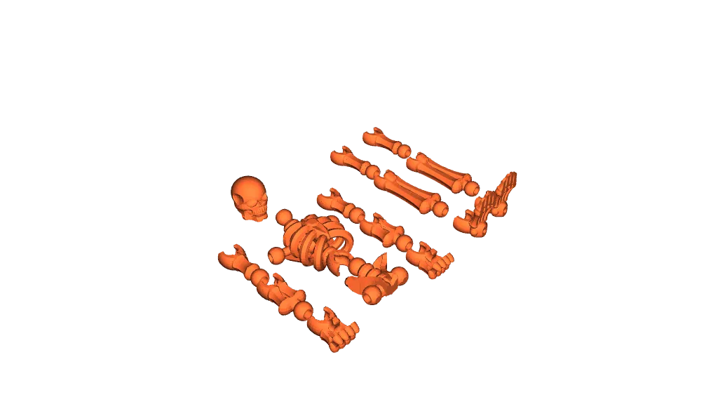 SKELLY THE SKELETON by Alex | Download free STL model | Printables.com