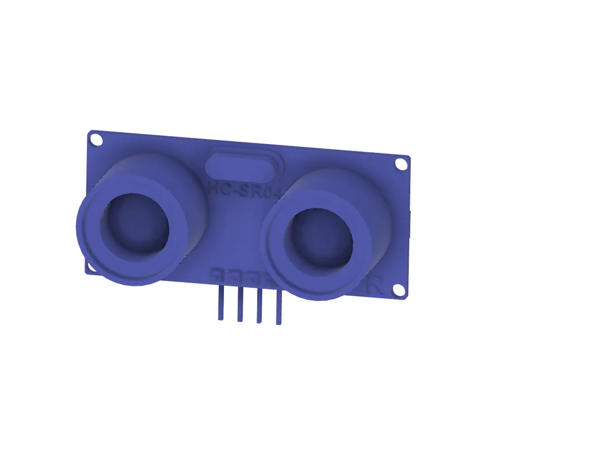 Arduino Ultrasonic Sensor By Charly Begood Download Free Stl Model
