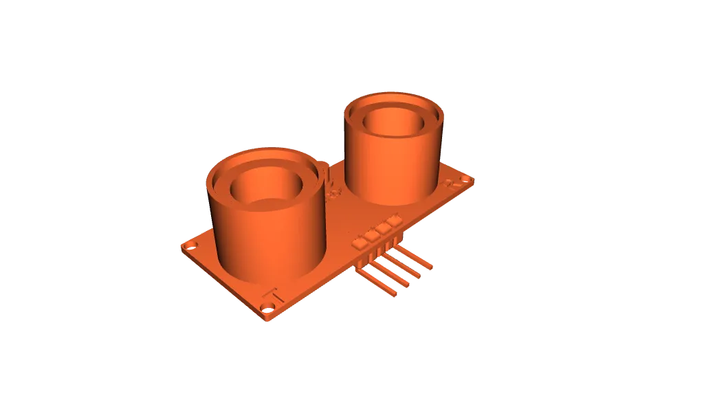 ARDUINO Ultrasonic Sensor by Charly BEGOOD | Download free STL model ...