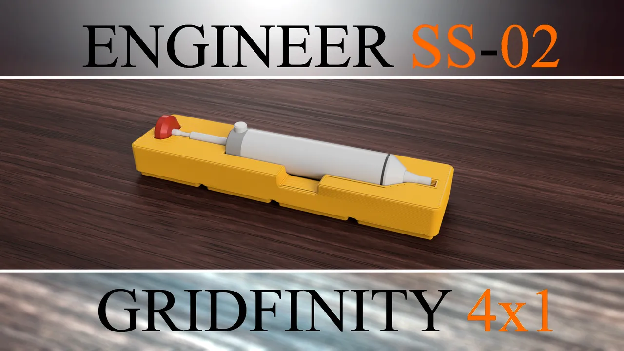 Engineer SS-02 Desolder Pump Gridfinity by SolarSailor | Download free ...