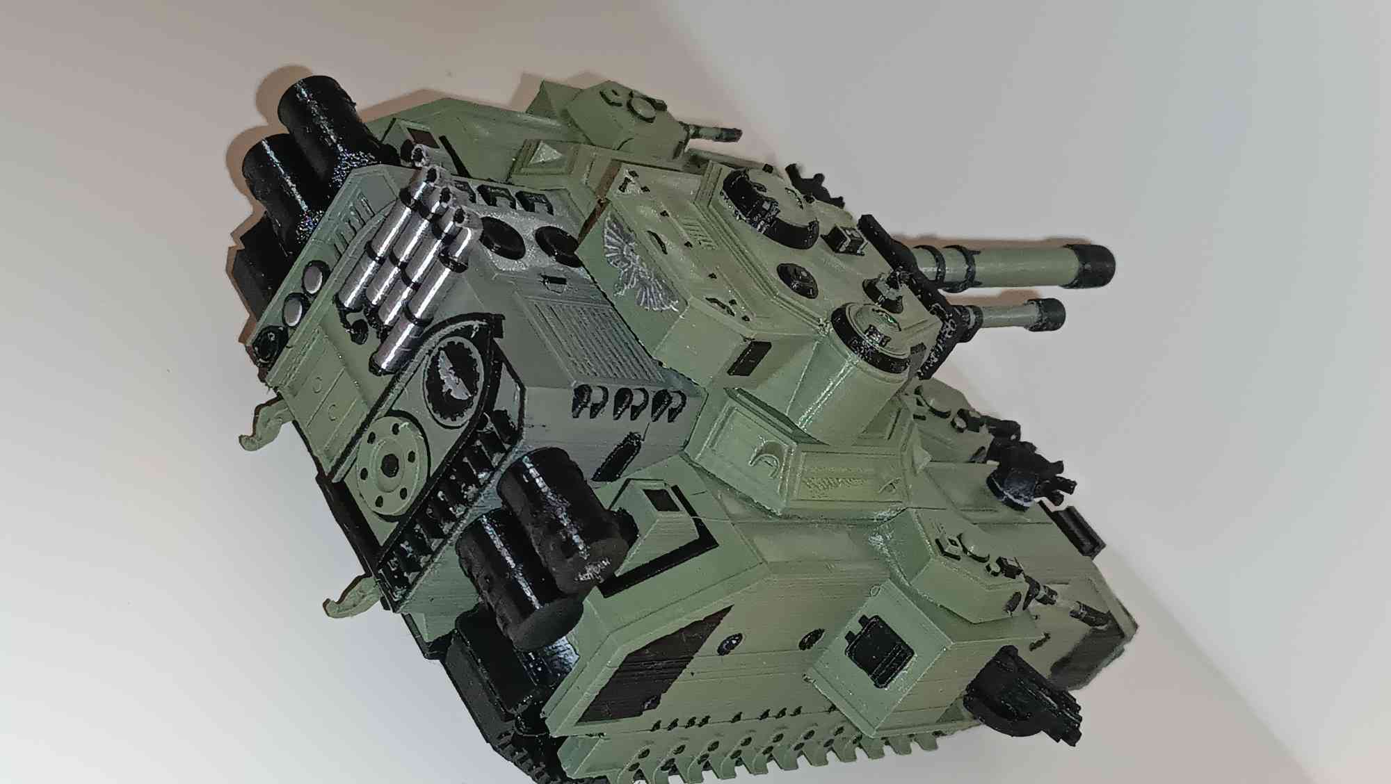 Imperial Baneblade from WH40k 3d print ready by Wendy | Download free ...