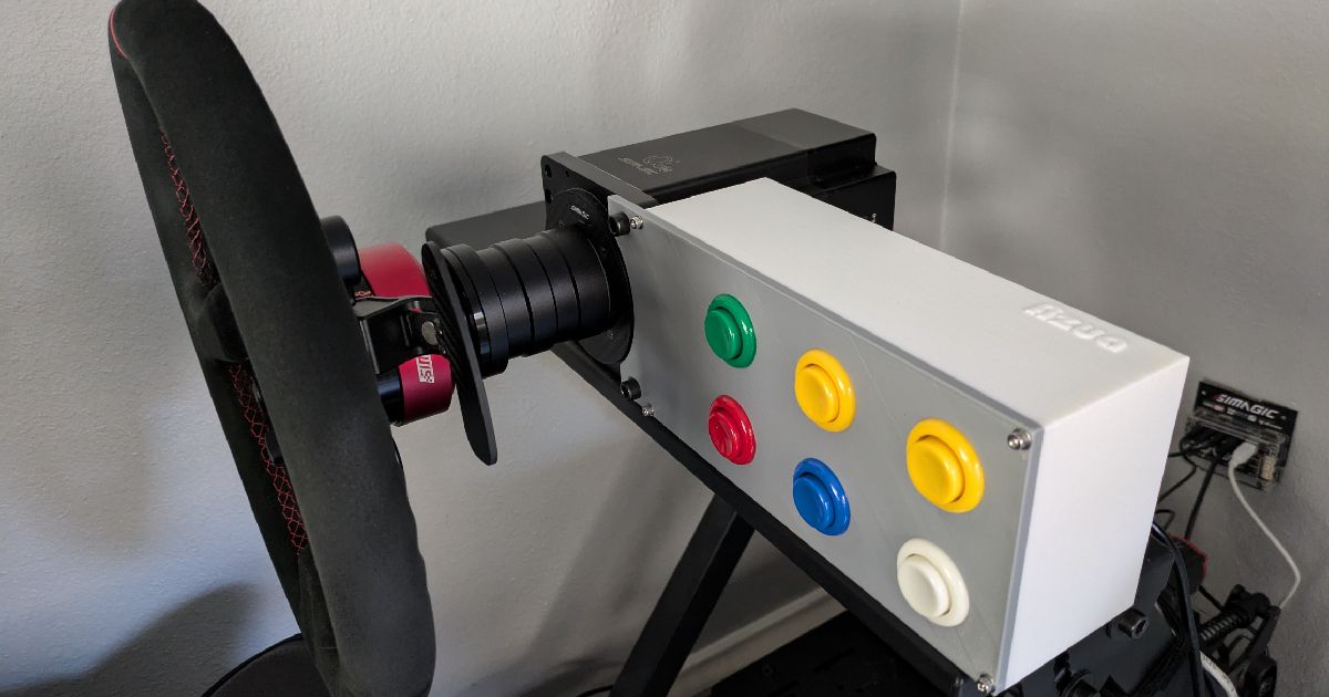 Button Box Simagic Alpha by Joe McGrael | Download free STL model ...