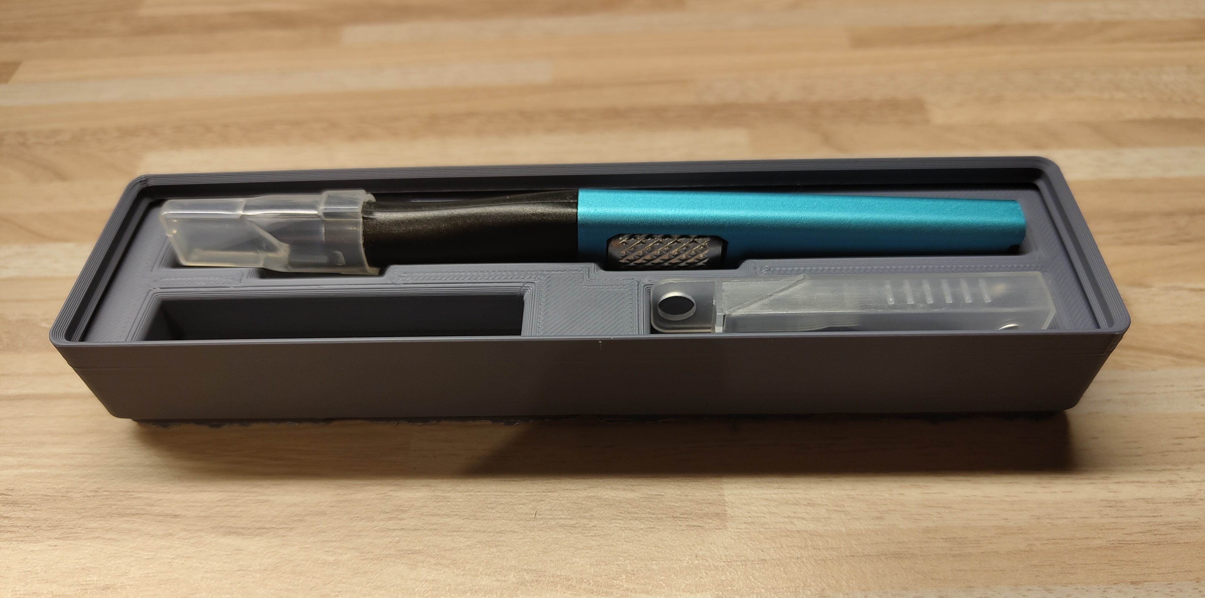 Gridfinity Cutter Scalpel Skalpell box par Poty | Téléchargez ...