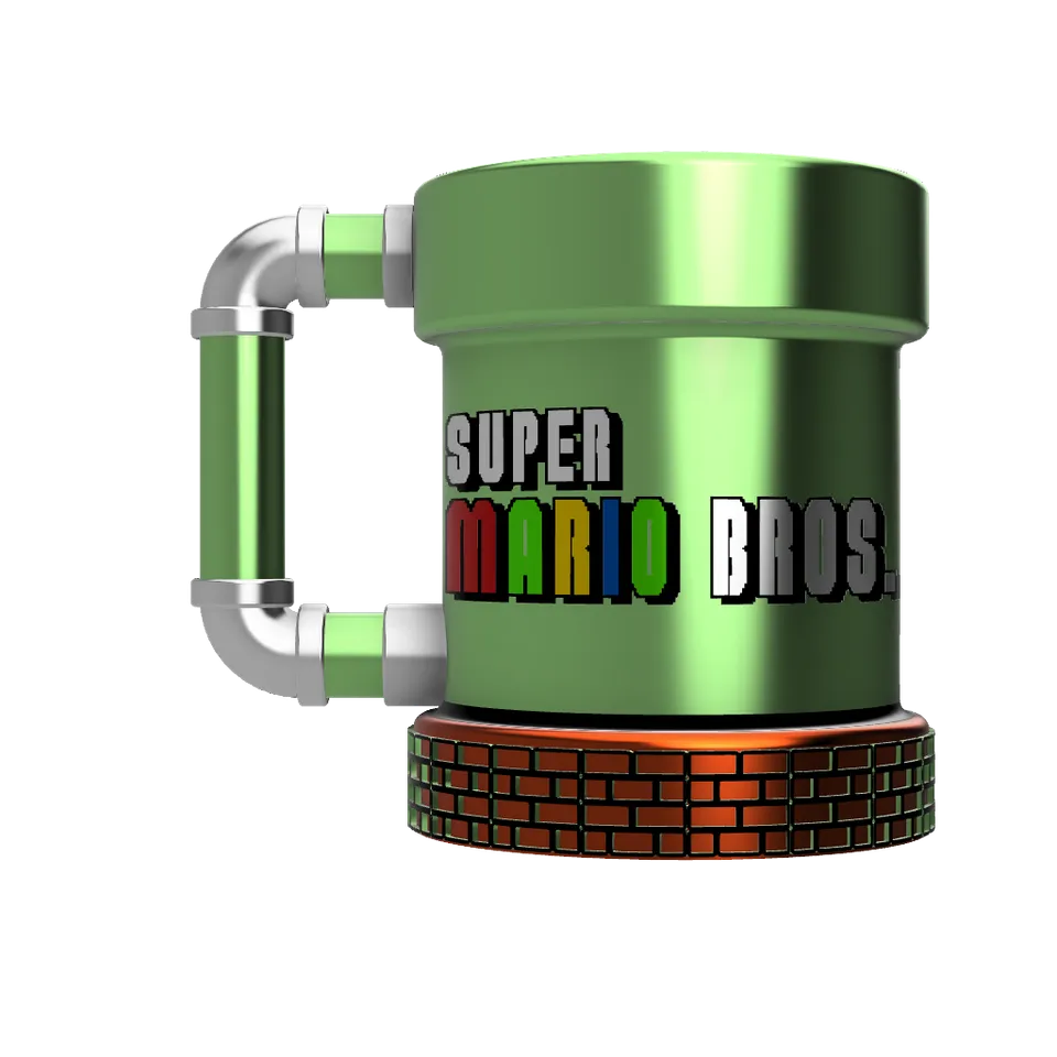 Mug Mario by Zeb_3D | Download free STL model | Printables.com