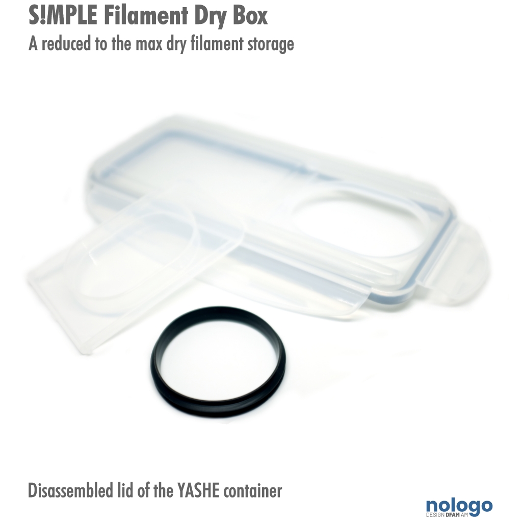 S!MPLE Filament Dry Box by nologoearth | Download free STL model ...