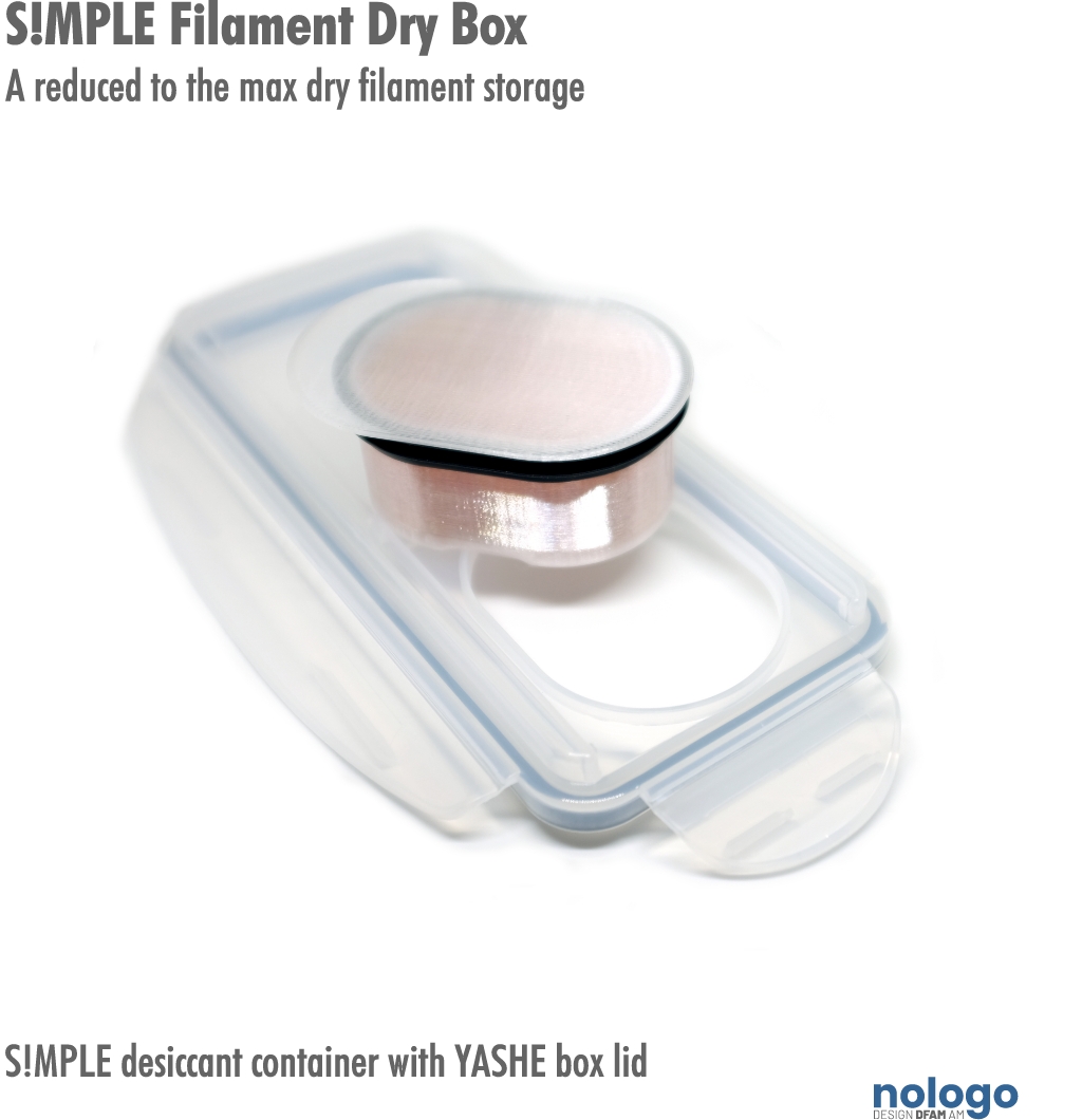 S!MPLE Filament Dry Box by nologoearth | Download free STL model ...