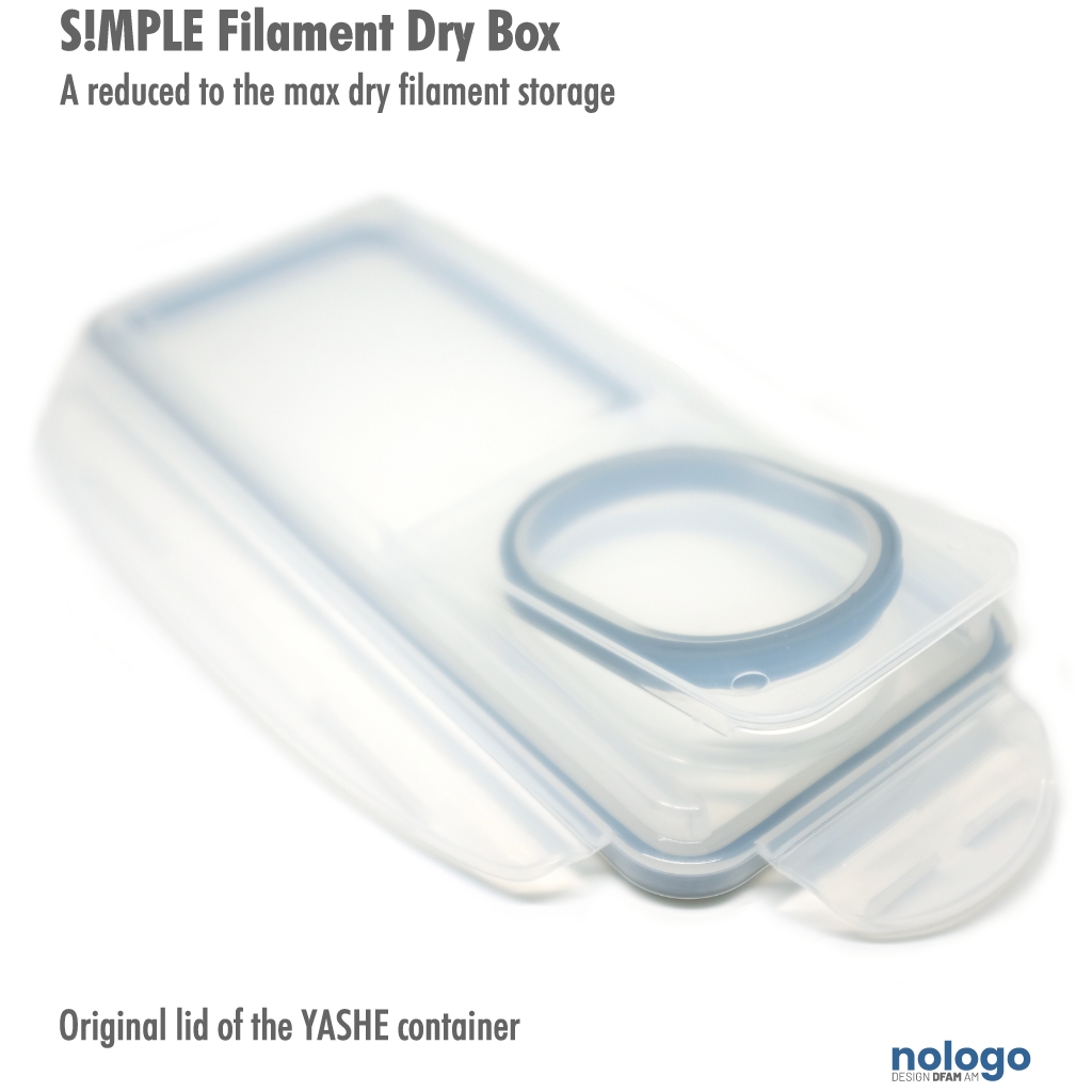 S!MPLE Filament Dry Box by nologoearth | Download free STL model ...