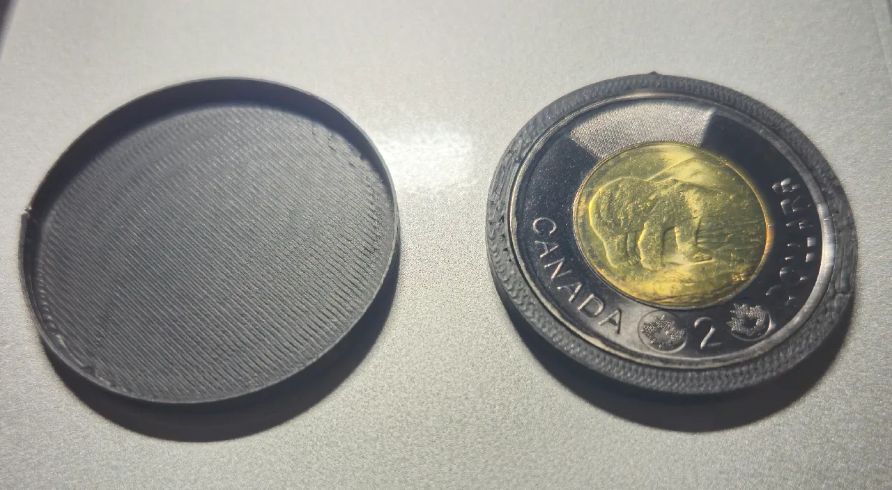 Toonie Coin Display Case by Slick | Download free STL model ...