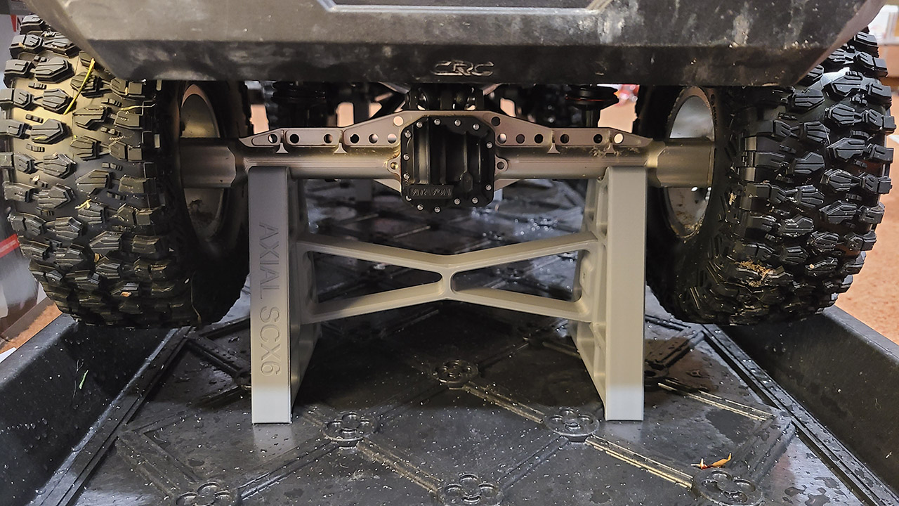 Axial SCX6 - Axle Stands by SilverBullet126 | Download free STL model ...