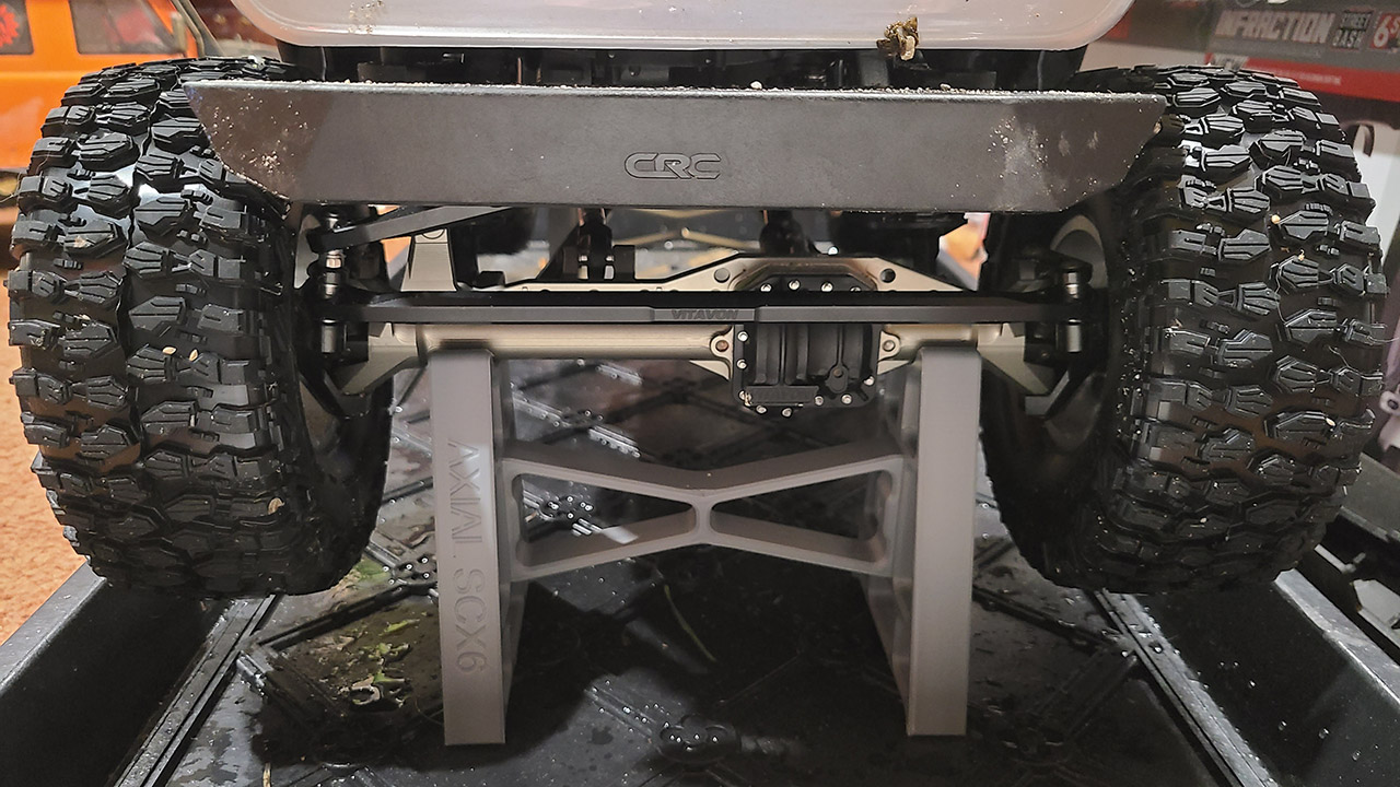 Axial SCX6 - Axle Stands by SilverBullet126 | Download free STL model ...