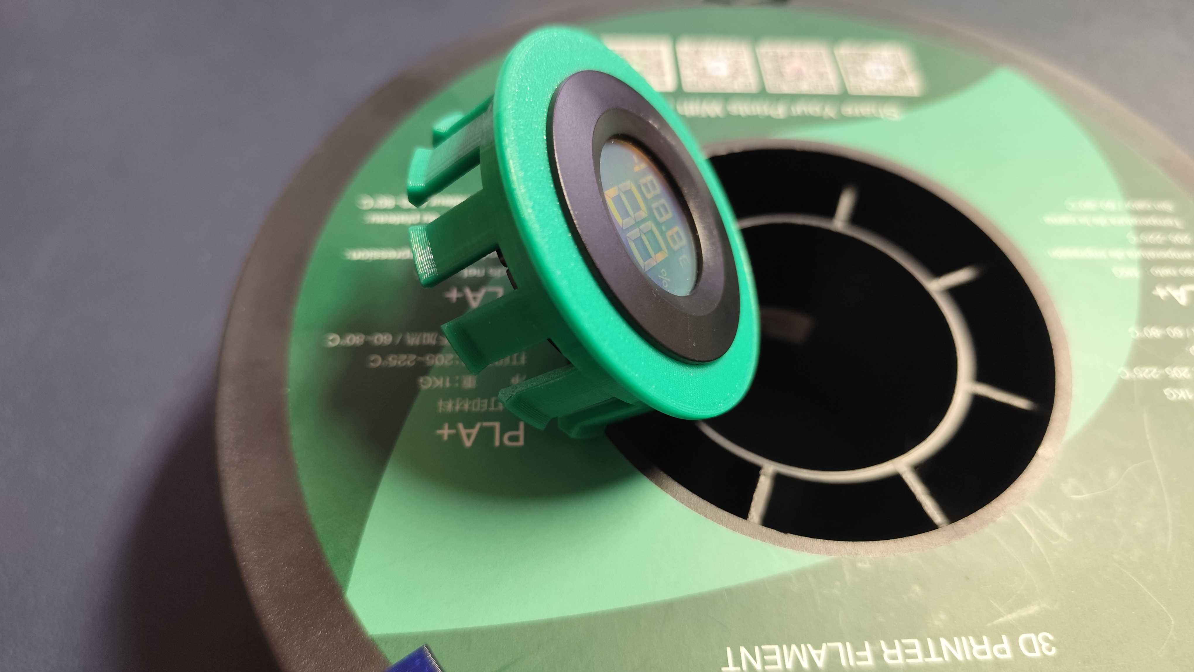 Hygrometer Adapter for eSun Filament Spools by Norbert Harrer ...