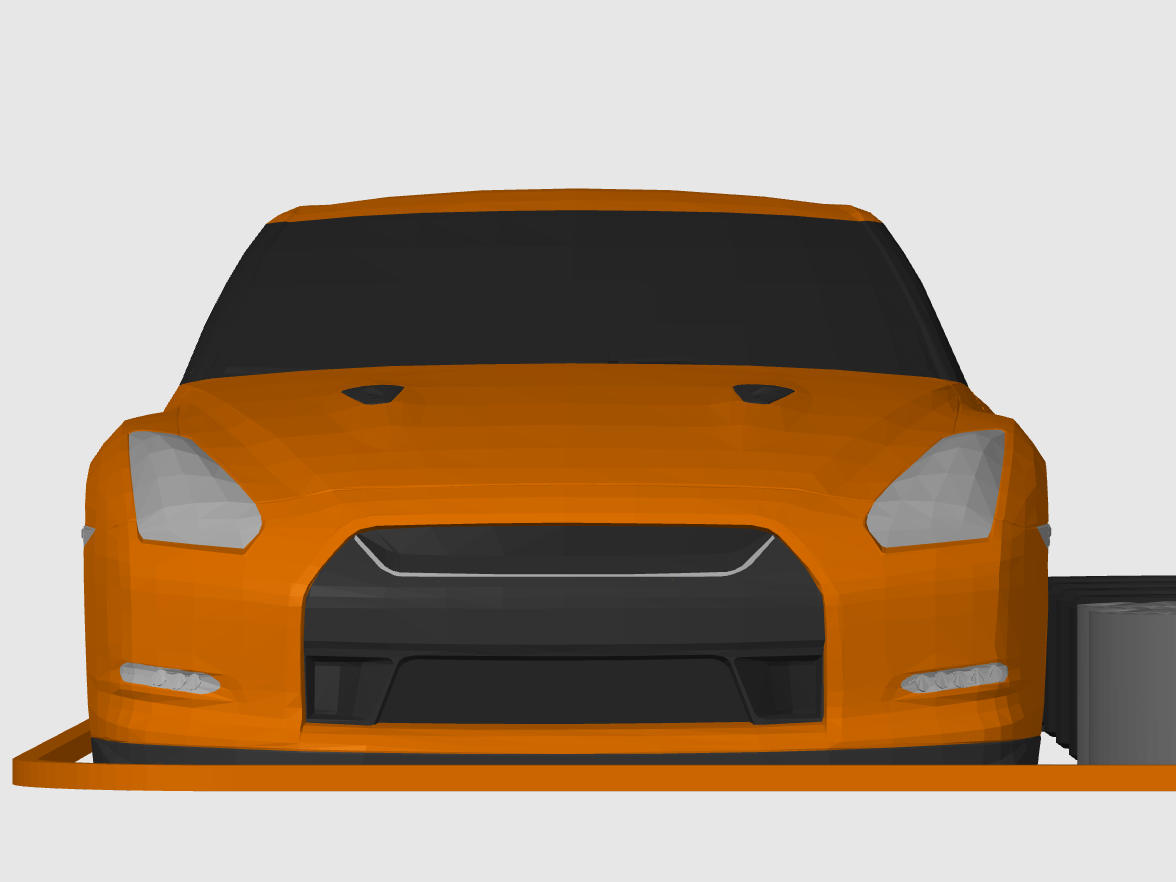 Nissan GT-R R35 Kit Card (1:24 scale) by The Kit Card Guy | Download ...