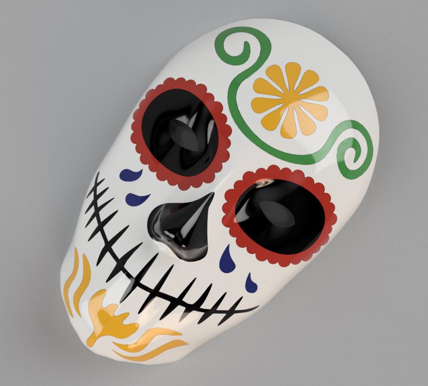 Catrina, día de los Muertos, Haloween by Yusitron | Download free STL ...