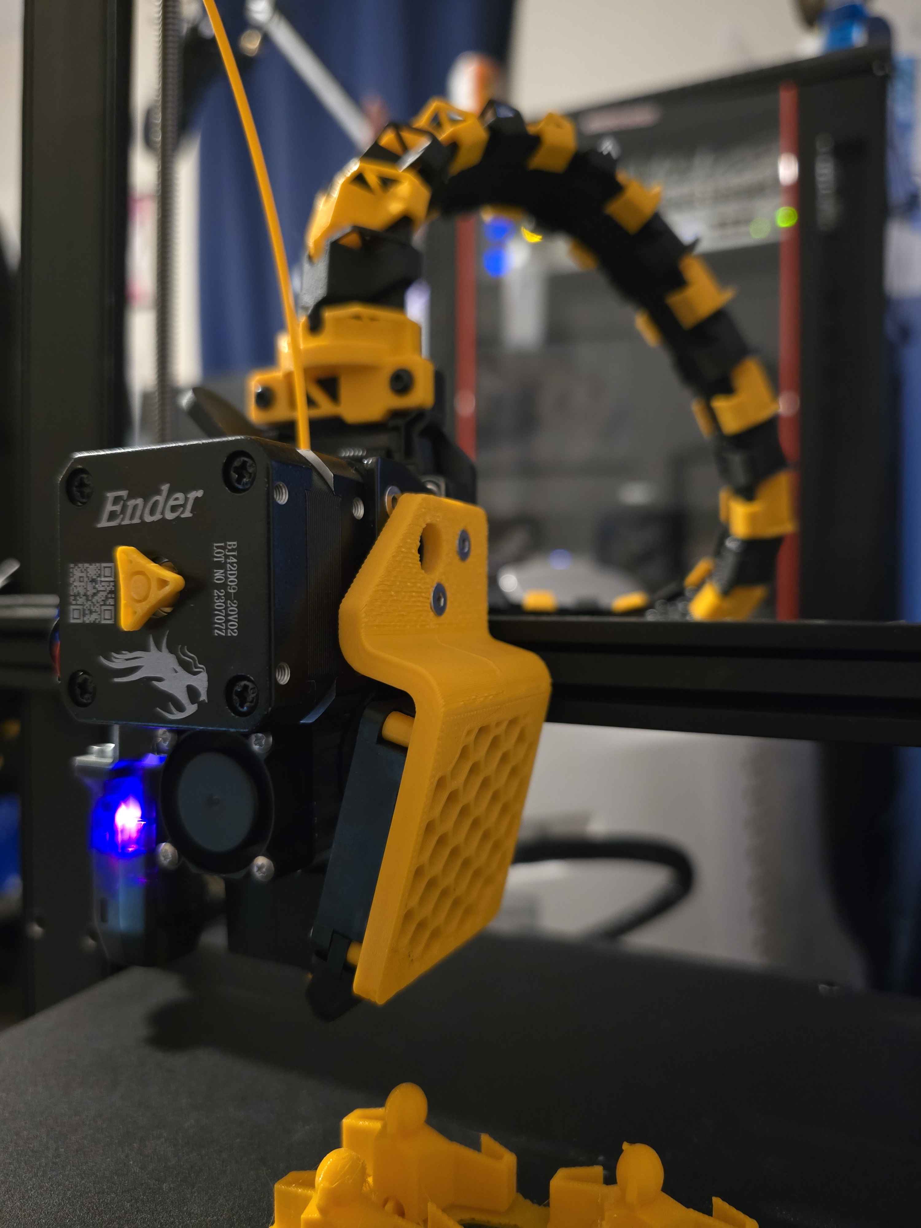 Ender 3 V3 SE Low Profile Extruder Visualizer by GrunclePug | Download ...