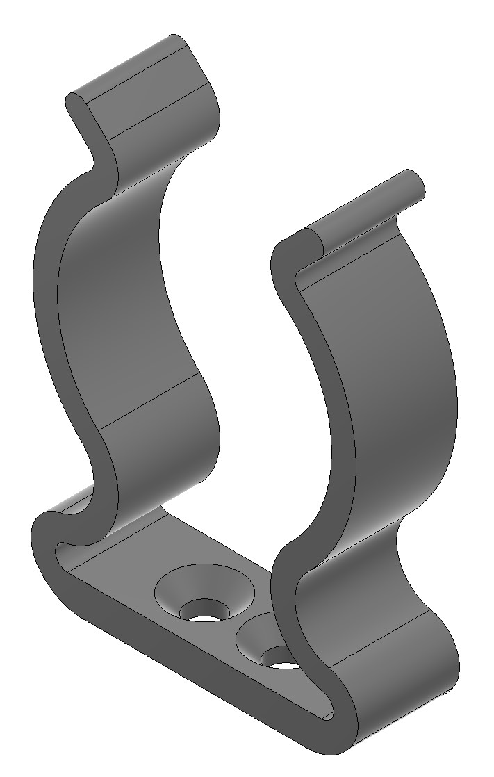 25mm Clip by Tertius | Download free STL model | Printables.com