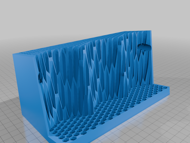 Parametric Wall-Mounted Cylinder Drying & Display Rack / Shelf by ...