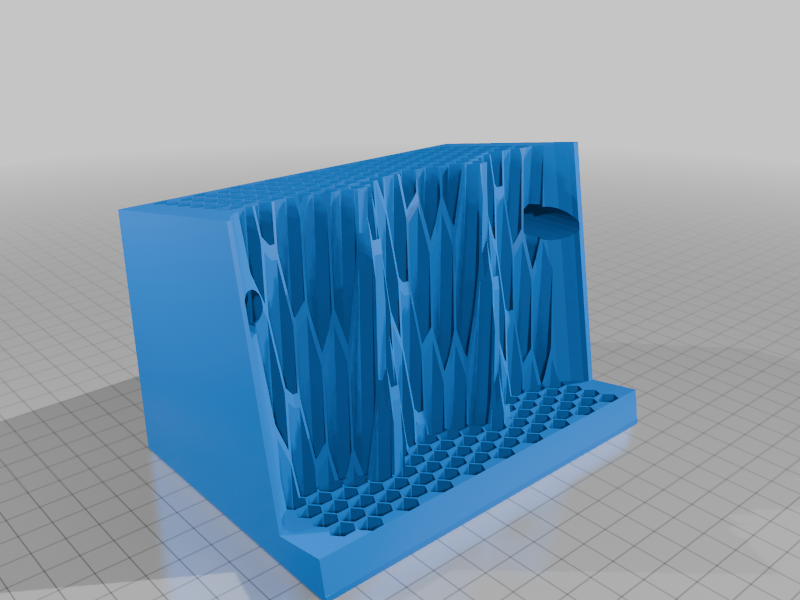 Parametric Wall-Mounted Cylinder Drying & Display Rack / Shelf by ...