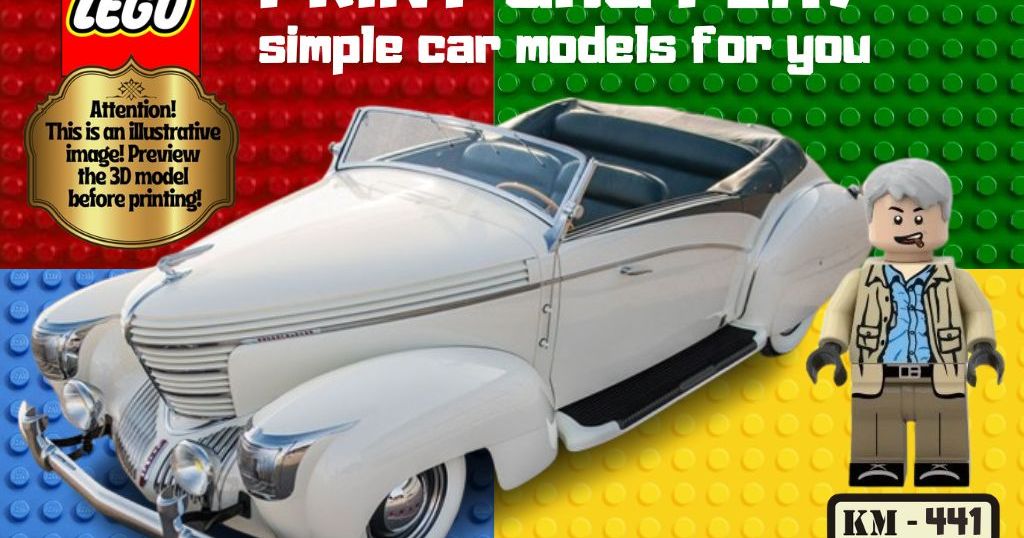 LEGO Graham Paige 1939 Cabriolet by Mgr. Pavel Krist | Download free ...