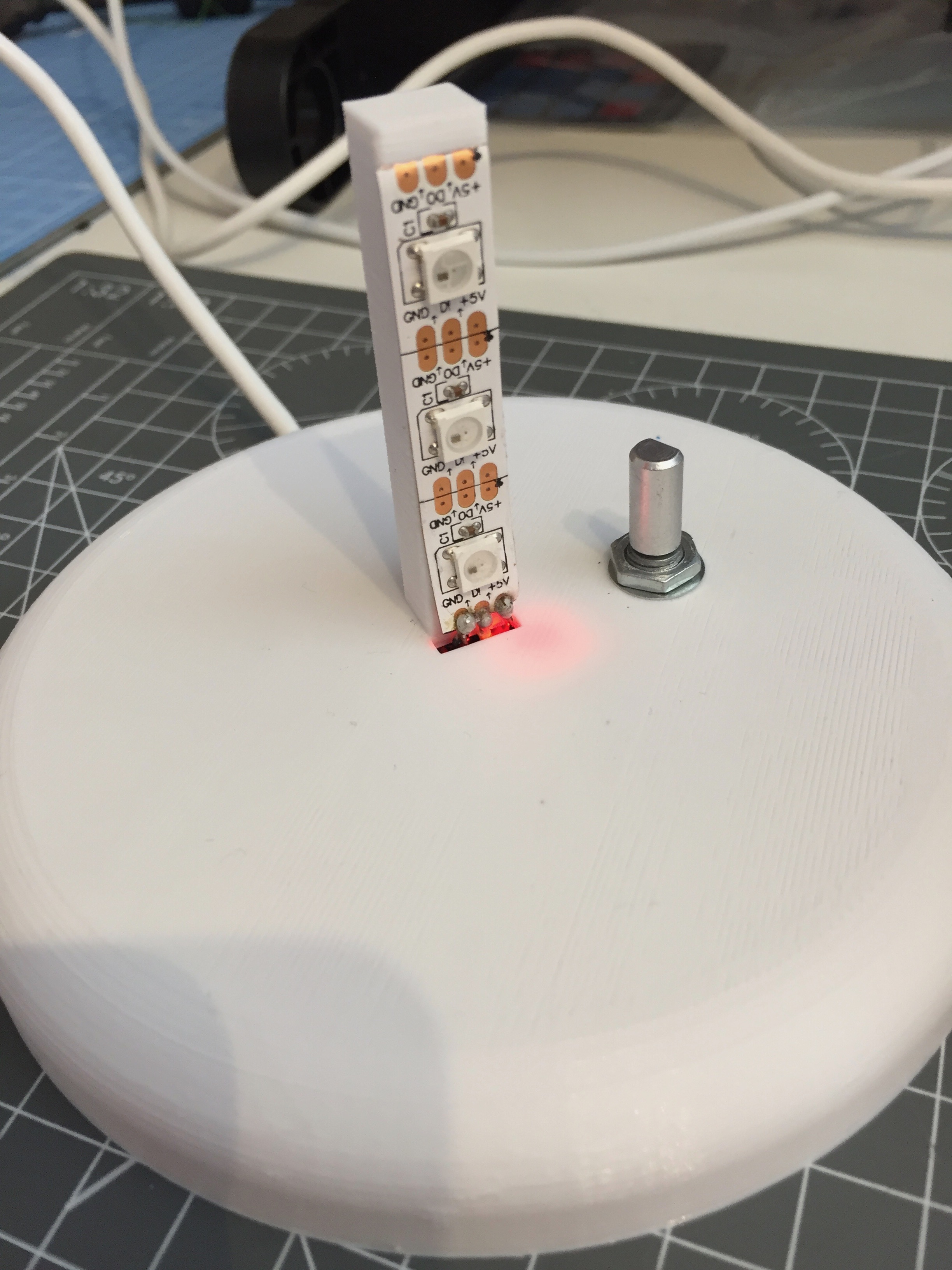 Night Light Base by Led | Download free STL model | Printables.com