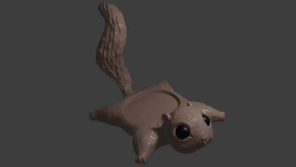 Flying Squirrel coaster by Medienstation | Download free STL model ...