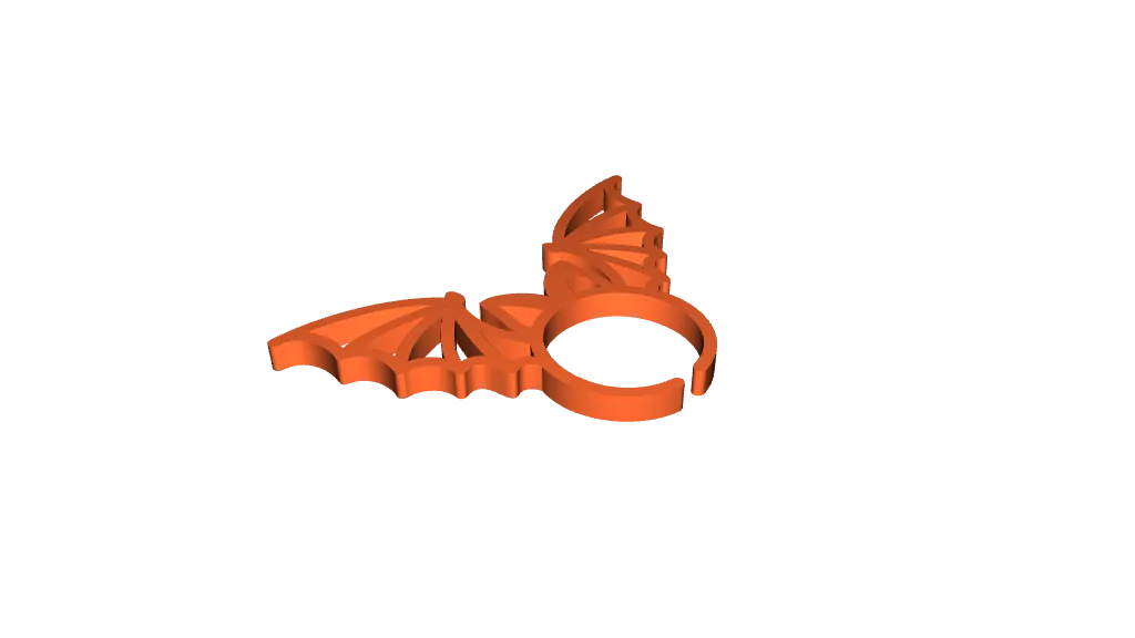 Bat & Cat rings by hellgy | Download free STL model | Printables.com