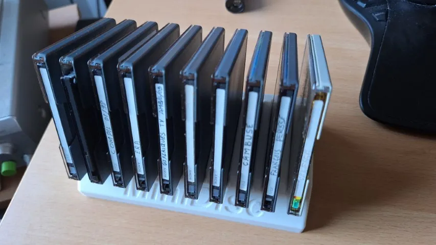 MiniDisc Storage by Charly BEGOOD | Download free STL model ...