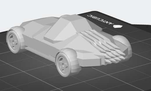 cyber racer by Juvi | Download free STL model | Printables.com
