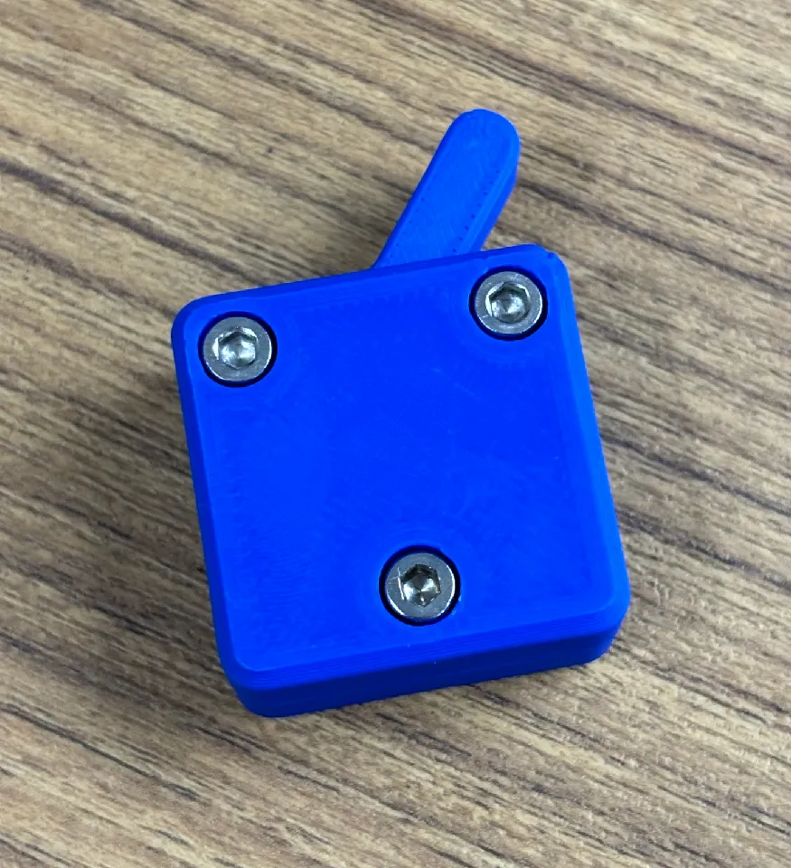 Magnetic fidget switch by Gamma Design | Download free STL model ...