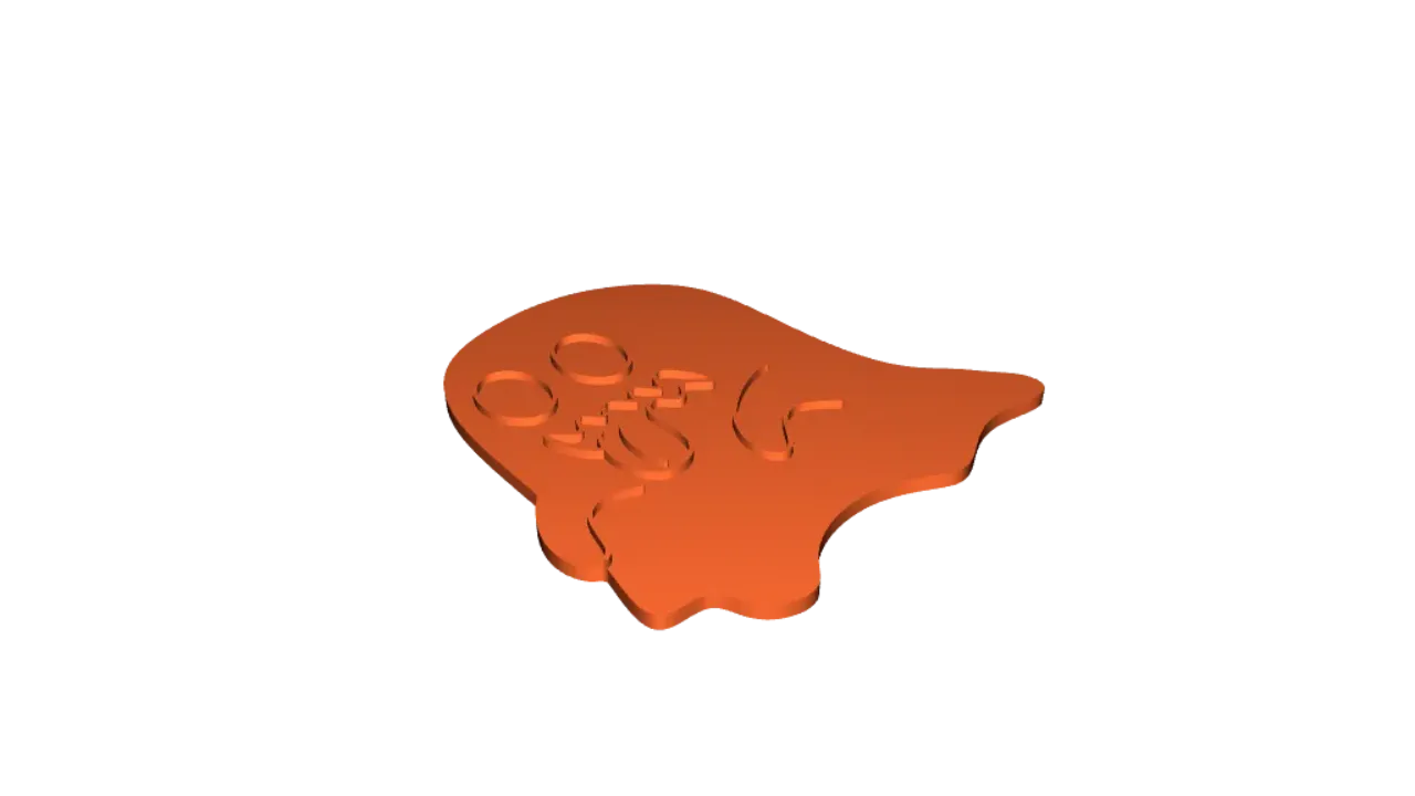 Halloween Ghost Cookie Cutter by losscutmajin | Download free STL model ...