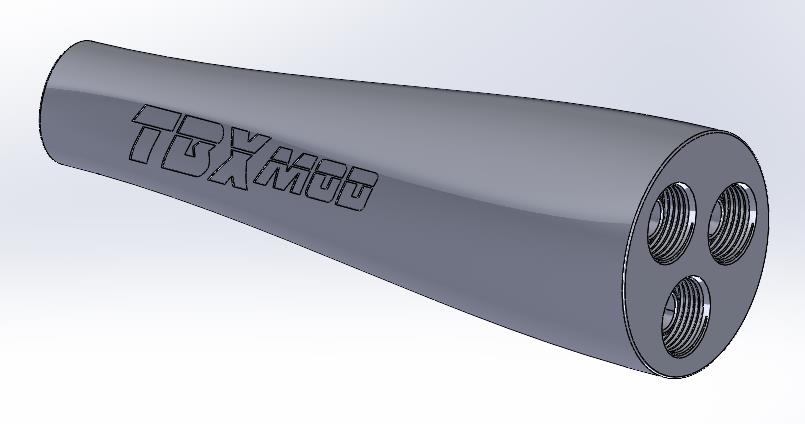 Triple PTFE Splitter by TBX | Download free STL model | Printables.com