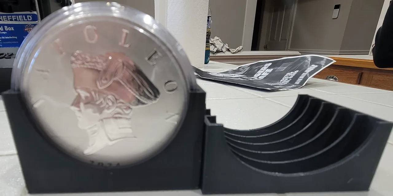 5 oz silver coin by GhostHelix | Download free STL model | Printables.com