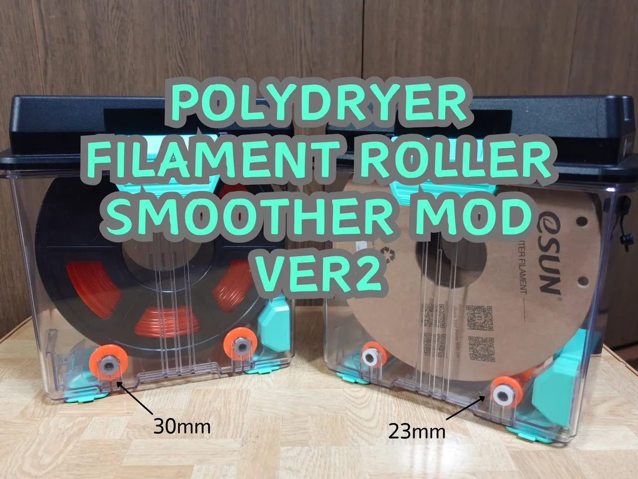 PolyDryer Filament Roller Mod Ver2 by Penguin_holic | Download free STL ...