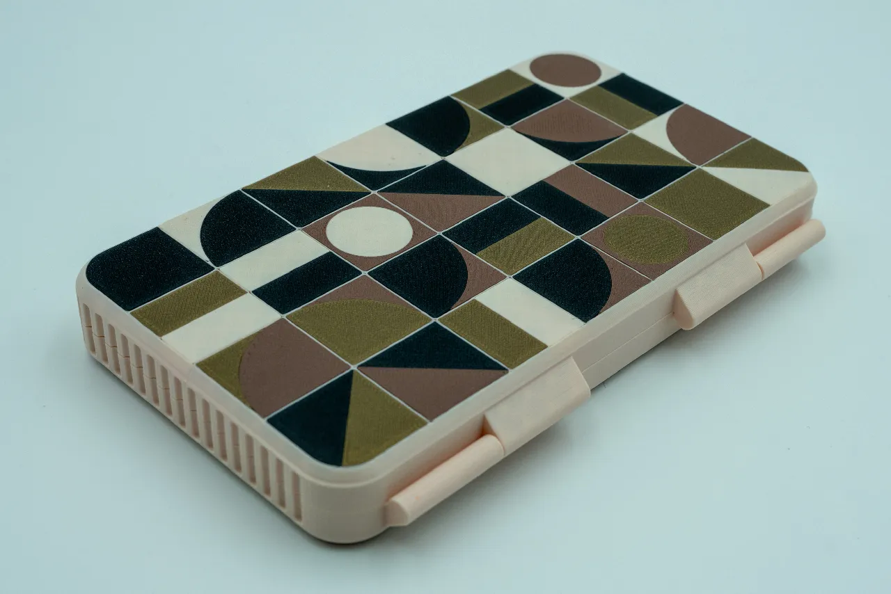 Backgammon decorative print in place by BingoDesign | Download free STL ...