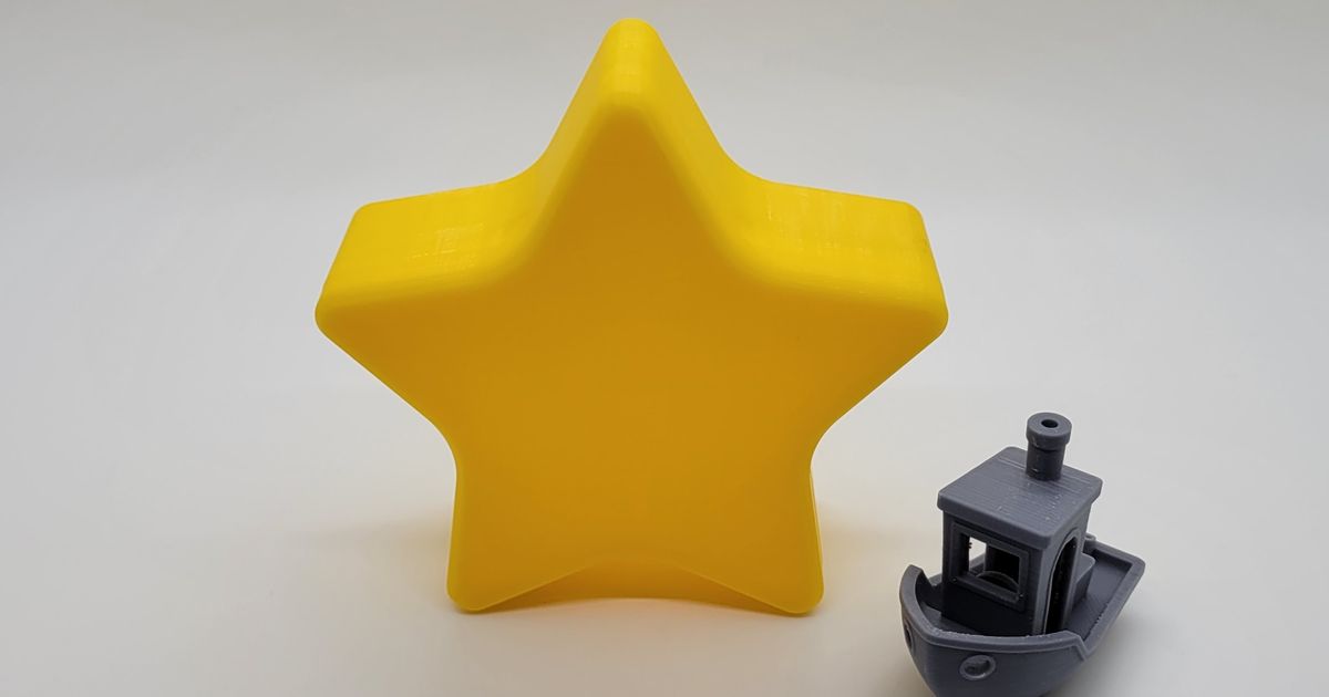 Star Shaped Storage Box v2 by Lunar Prototypes | Download free STL ...