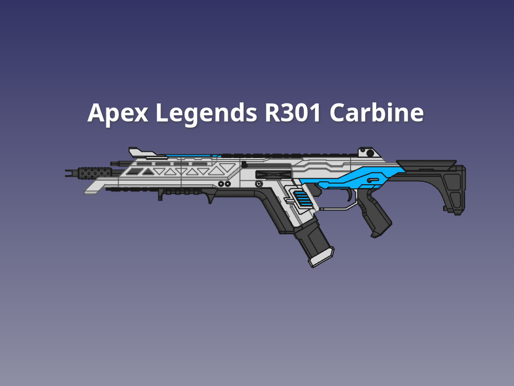 Apex Legends R301 Carbine by NanaBanana | Download free STL model ...