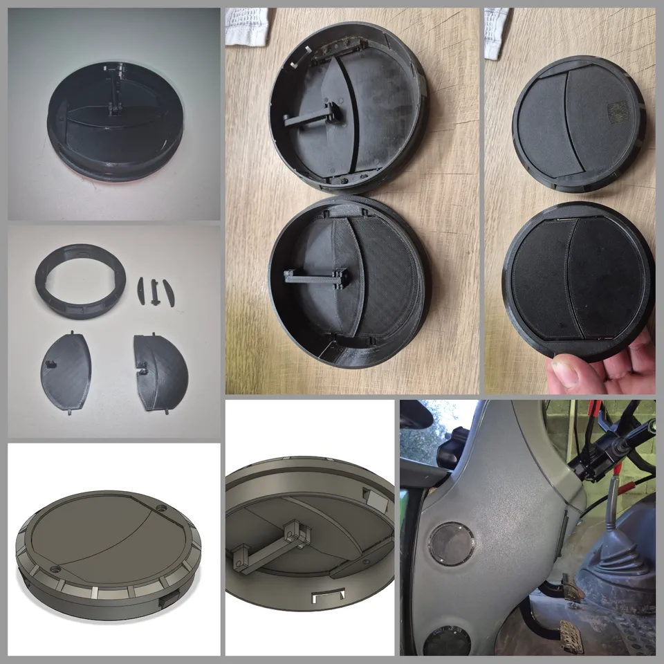 Air vent by HS 3DPrint | Download free STL model | Printables.com