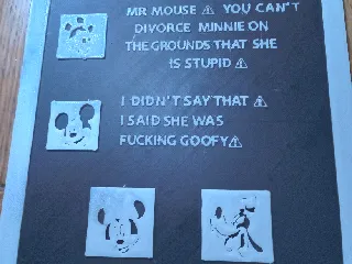 Rude Disney poster by Mic | Download free STL model | Printables.com