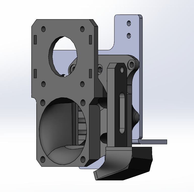 K3D EBP Anycubic Chiron Mount by Megastrong1 | Download free STL model ...