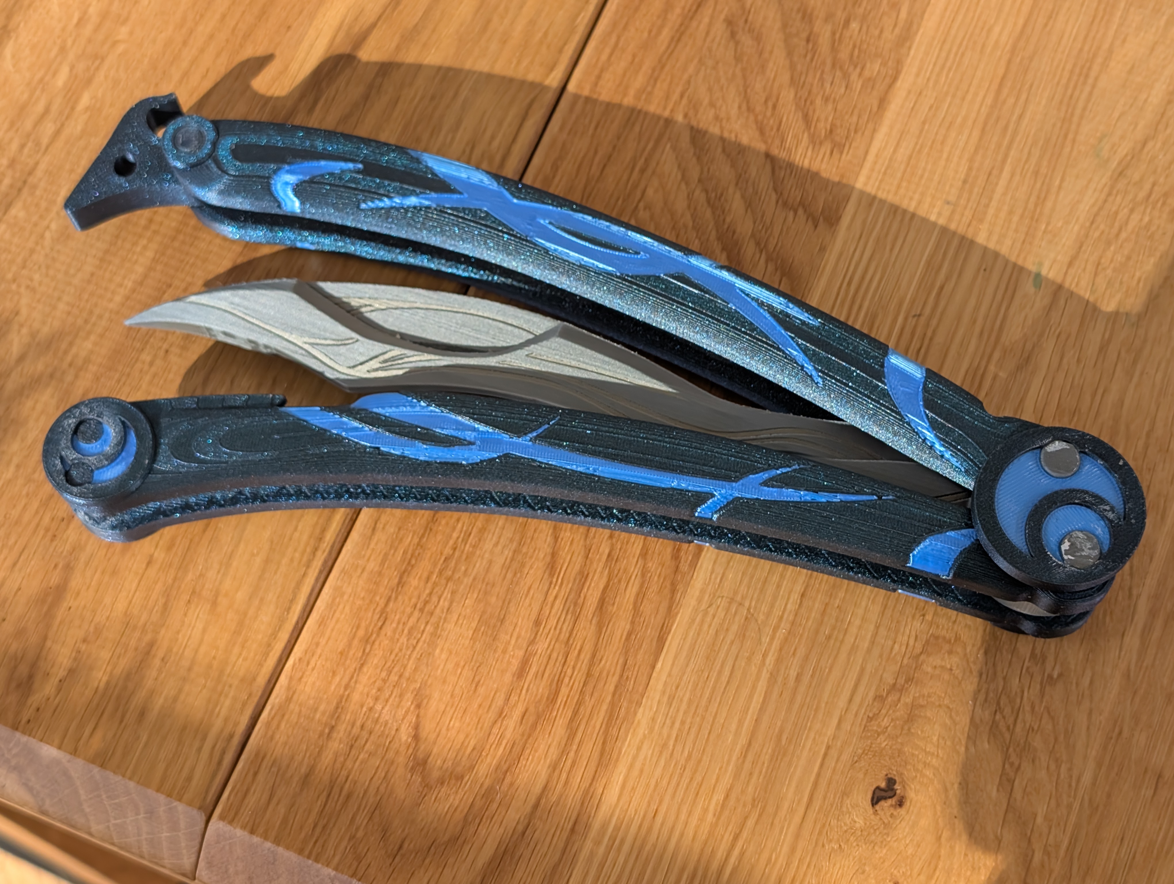 Rayla's Balisong/Balisword Daggers from The Dragon Prince by C11k ...