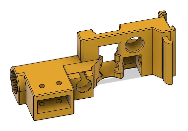 Thumper Block with integrated Runoutsensor by AndresDesigns | Download free STL model ...