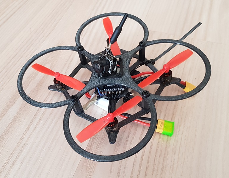 MicroDrone 2s 3D printed Frame by LCruz3D | Download free STL model ...