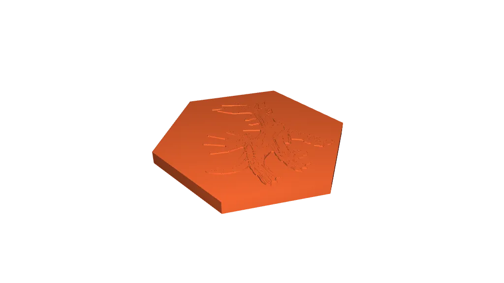 Cuadro Hexagonal Pokemon Dialga by Ismael Leon | Download free STL ...