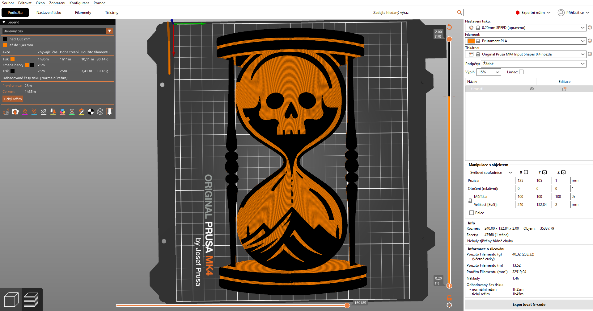 Wall art: Limited time (2) by Nina Máčová | Download free STL model ...